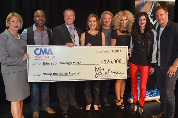 2014 CMA Donations Reach $1.72M Record - MusicRow.com