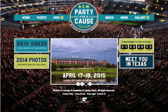 Full Lineup Revealed For ACM Party For A Cause - MusicRow.com