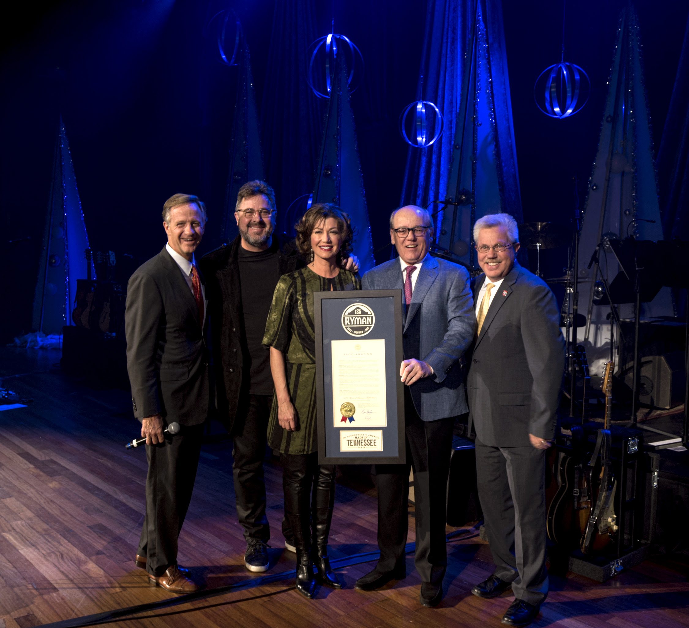 Gov. Haslam, Tennessee Tourism, Vince Gill, Amy Grant Celebrate 125 ...