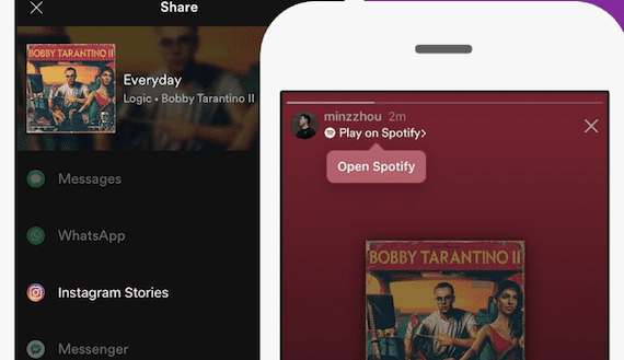Spotify, Instagram Allow Users To Share New Songs Via Instagram Stories ...