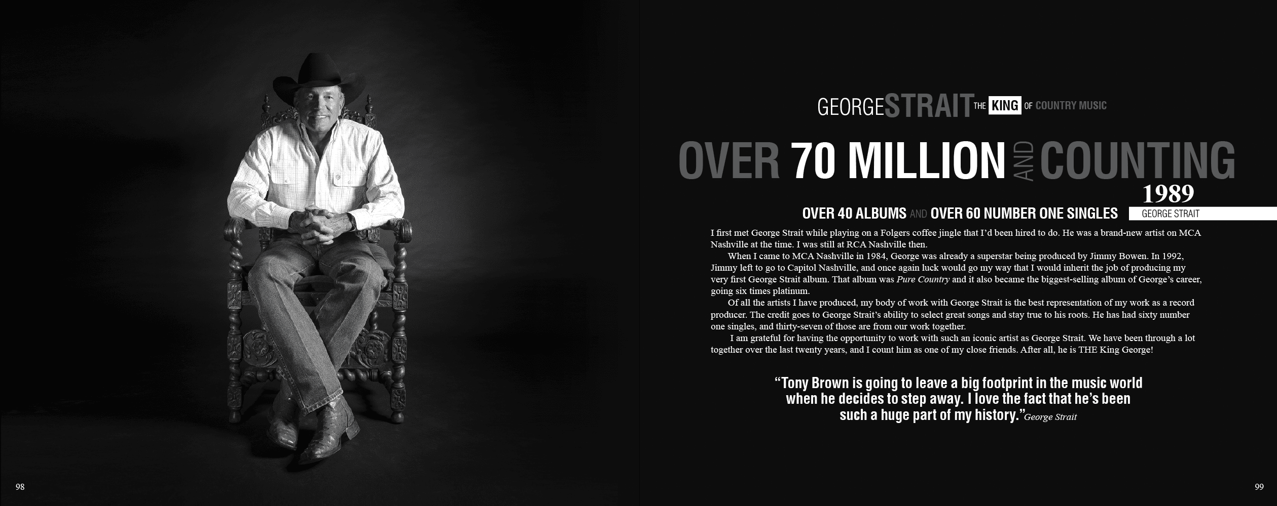 EXCLUSIVE: Tony Brown Talks New Book 'Elvis, Strait, To Jesus ...