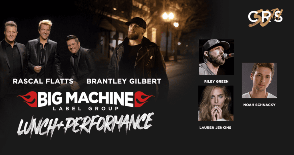 Lineup Revealed For Big Machine Label Group Luncheon At 2019 CRS ...