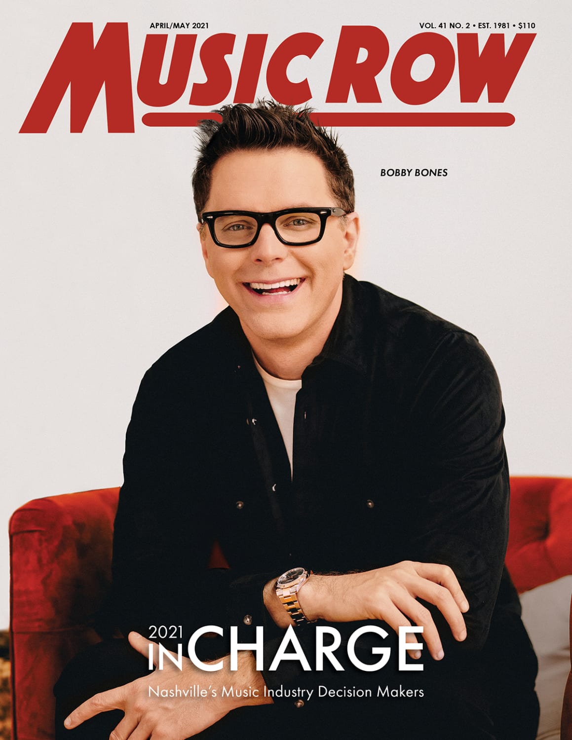 On The Cover: Bobby Bones Graces MusicRow Magazine's 2021 InCharge ...