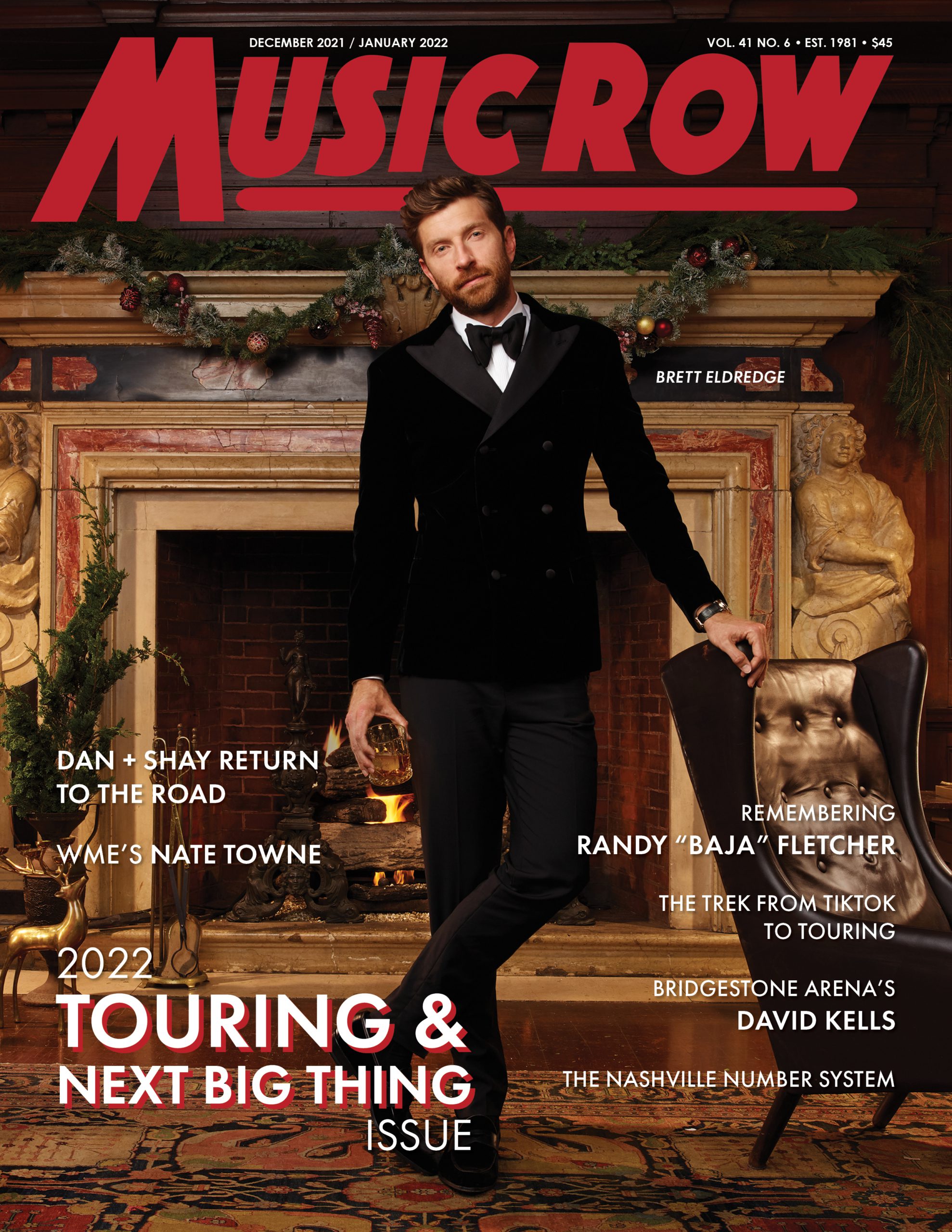 On The Cover: Brett Eldredge Graces The Cover Of MusicRow's 2022 ...