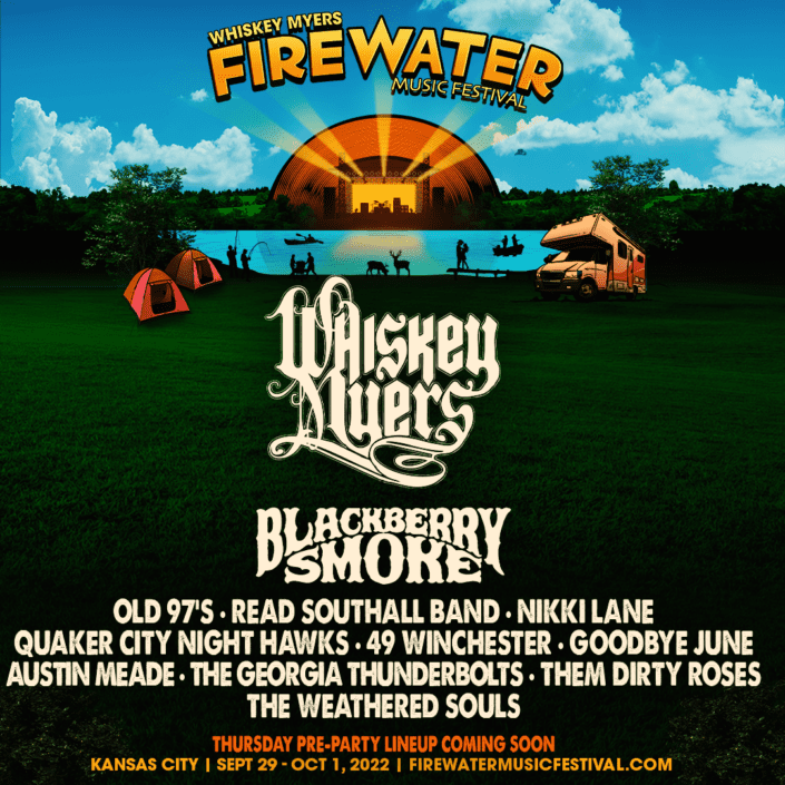 Whiskey Myers' 'Firewater Music Festival' Returns This September ...