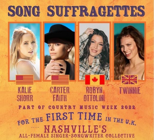 Song Suffragettes Cross The Pond For First UK Tour - MusicRow.com