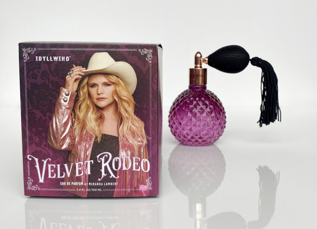 Miranda Lambert Debuts New Idyllwind Velvet Rodeo Perfume - MusicRow.com