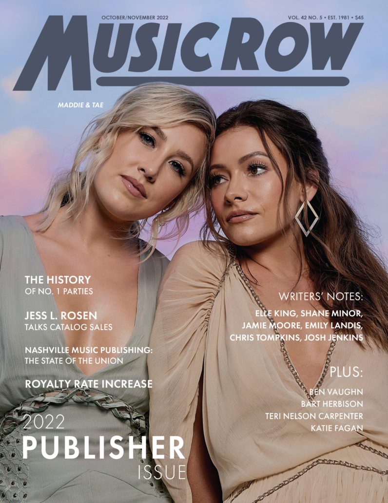On The Cover: MusicRow's Publisher Print Issue Features Maddie & Tae On ...