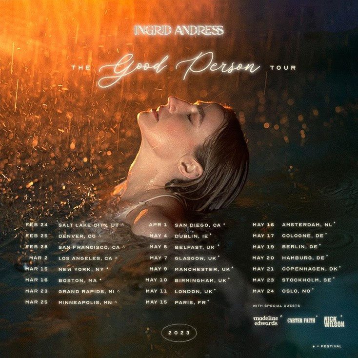 Ingrid Andress Announces 'The Good Person Tour' - MusicRow.com