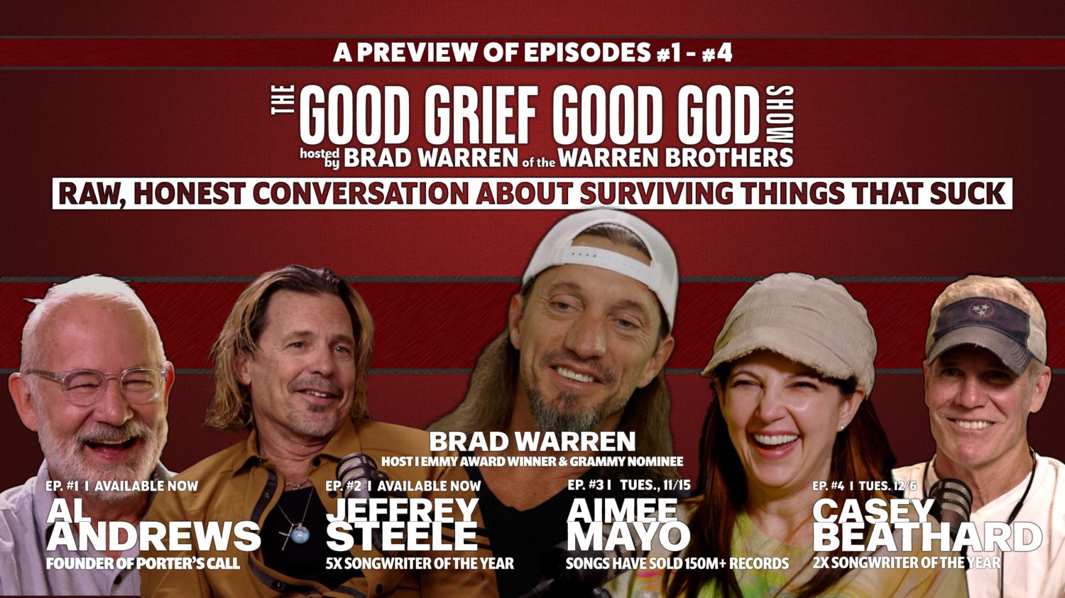 Brad Warren Of The Warren Brothers Launches 'The Good Grief Good God ...