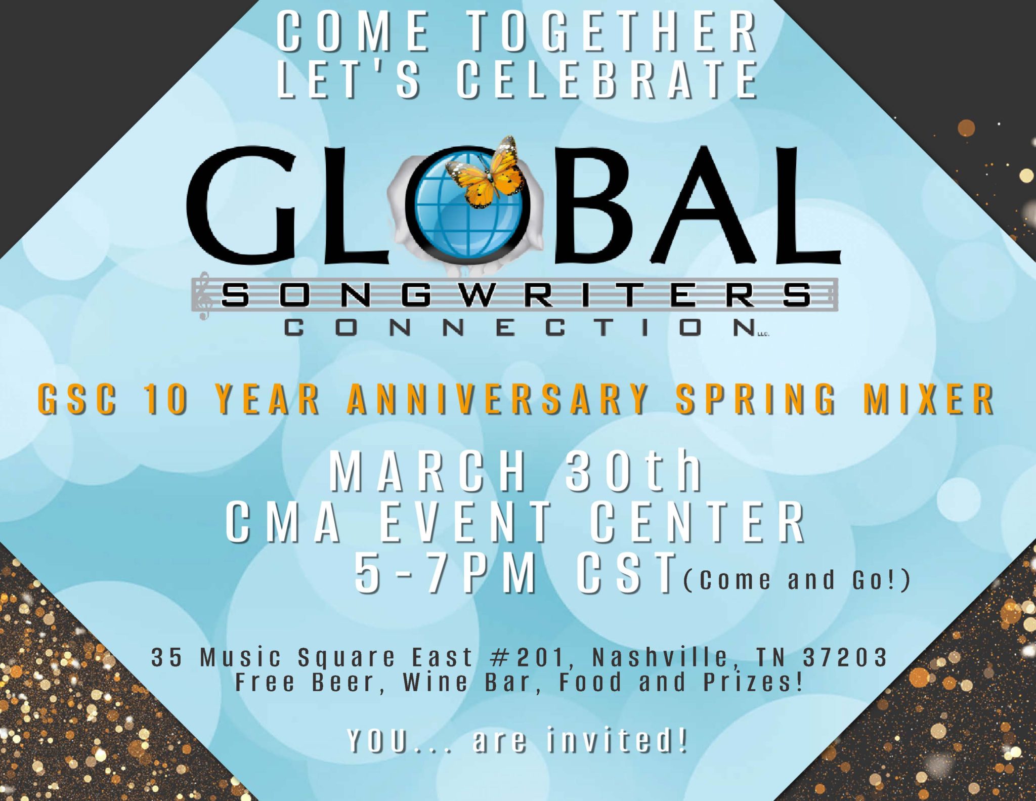 Sheree Spoltore Celebrates 10 Years Of Global Songwriters Connection ...