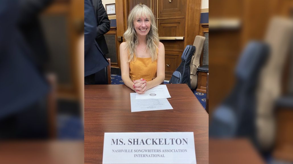 Emily Shackelton Testifies On Behalf Of NSAI - MusicRow.com