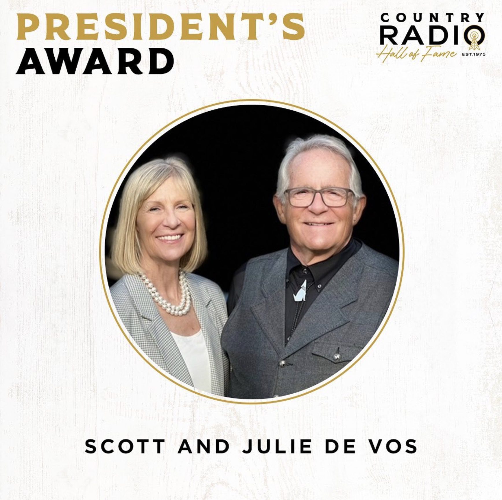 Scott & Julie De Vos To Receive The 2023 CRB President's Award ...