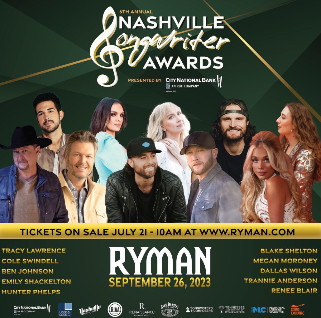 First Round Of Performers Announced For Sixth Annual Nashville ...