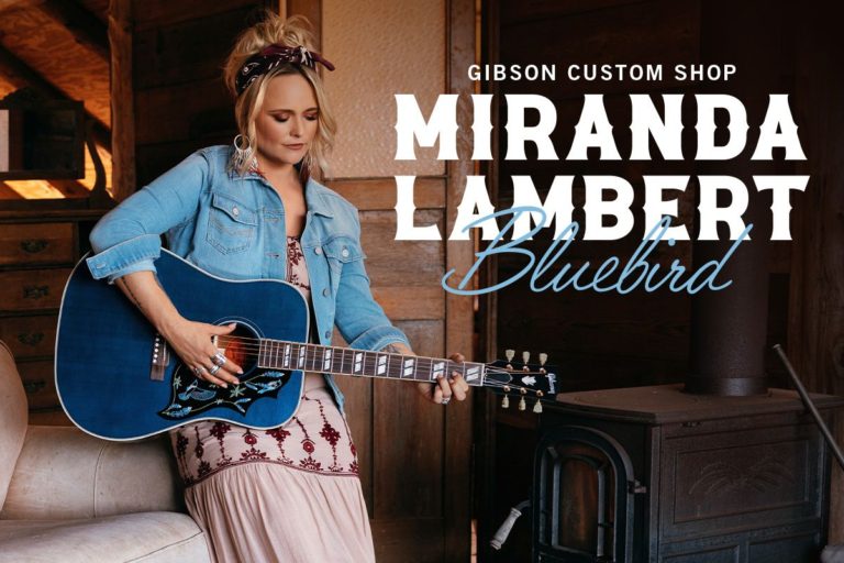 Miranda Lambert Collaborates With Gibson On Signature 'Bluebird' Guitar ...