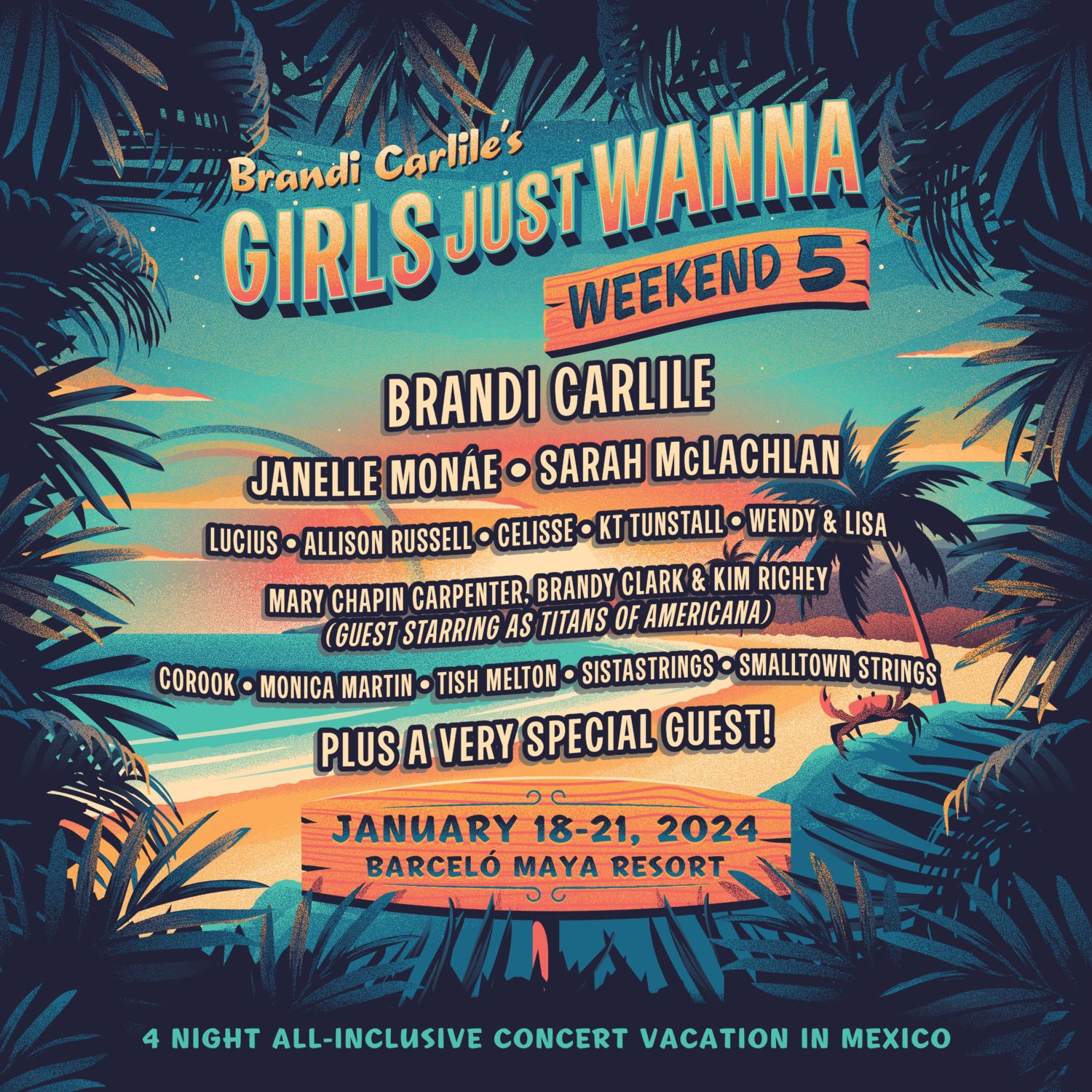 Brandi Carlile Announces Fifth Annual 'Girls Just Wanna Weekend' Lineup ...