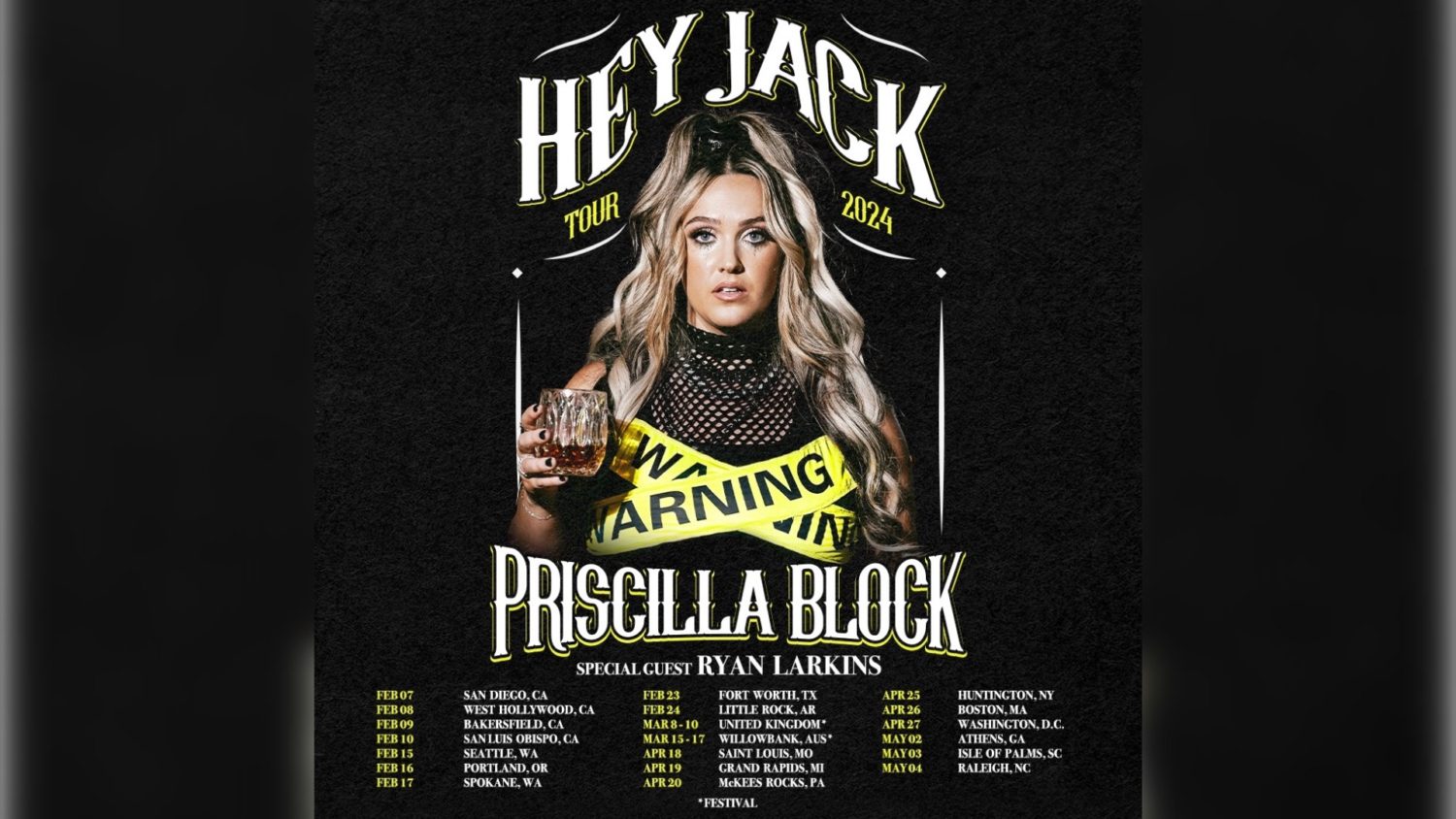 Priscilla Block Announces Headlining 'Hey Jack Tour' - MusicRow.com