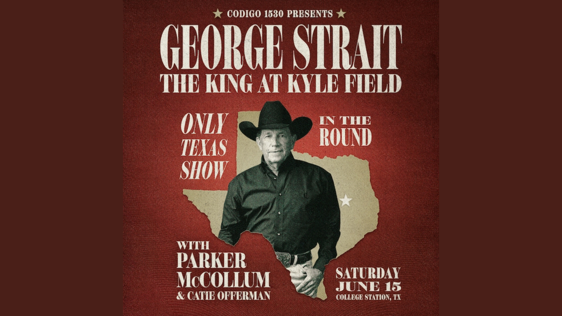 George Strait Slates Only 2024 Texas Show At Texas A&M's Kyle Field In ...