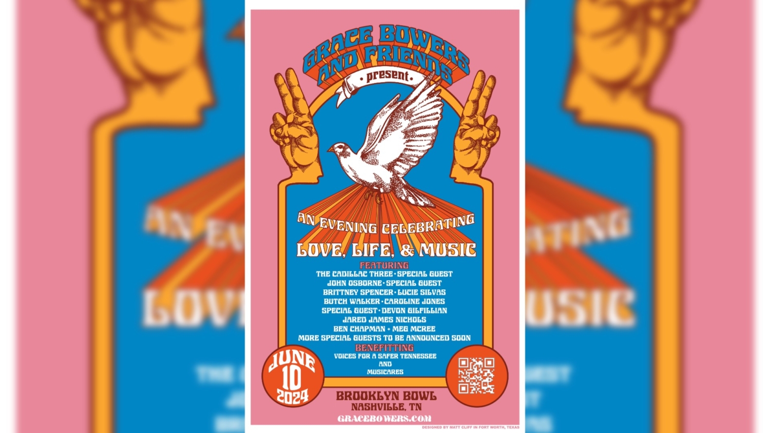 Grace Bowers Announces Lineup For 'An Evening Supporting Love, Life ...