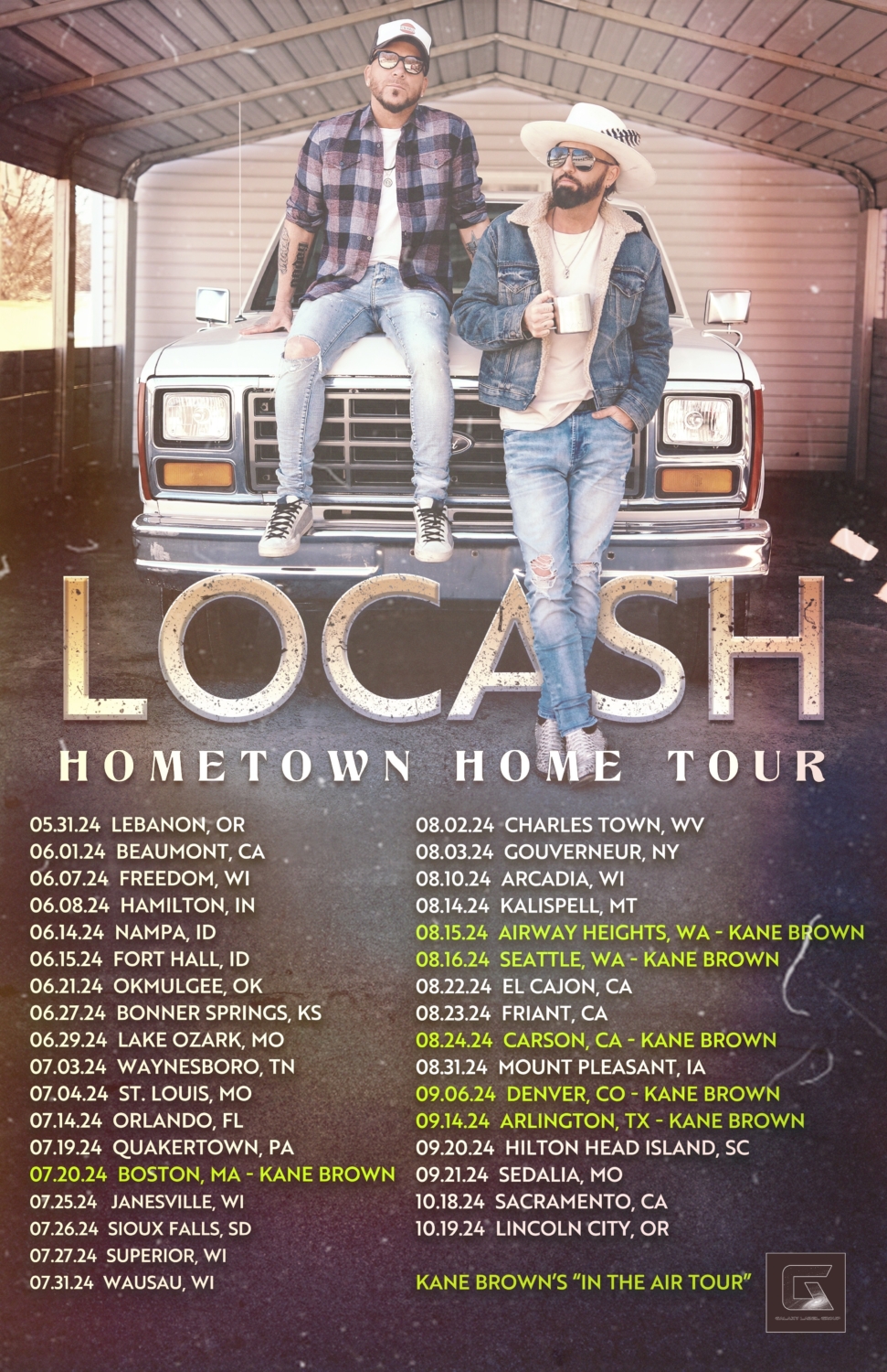 LoCash To Launch 'Hometown Home Tour' This Month - MusicRow.com